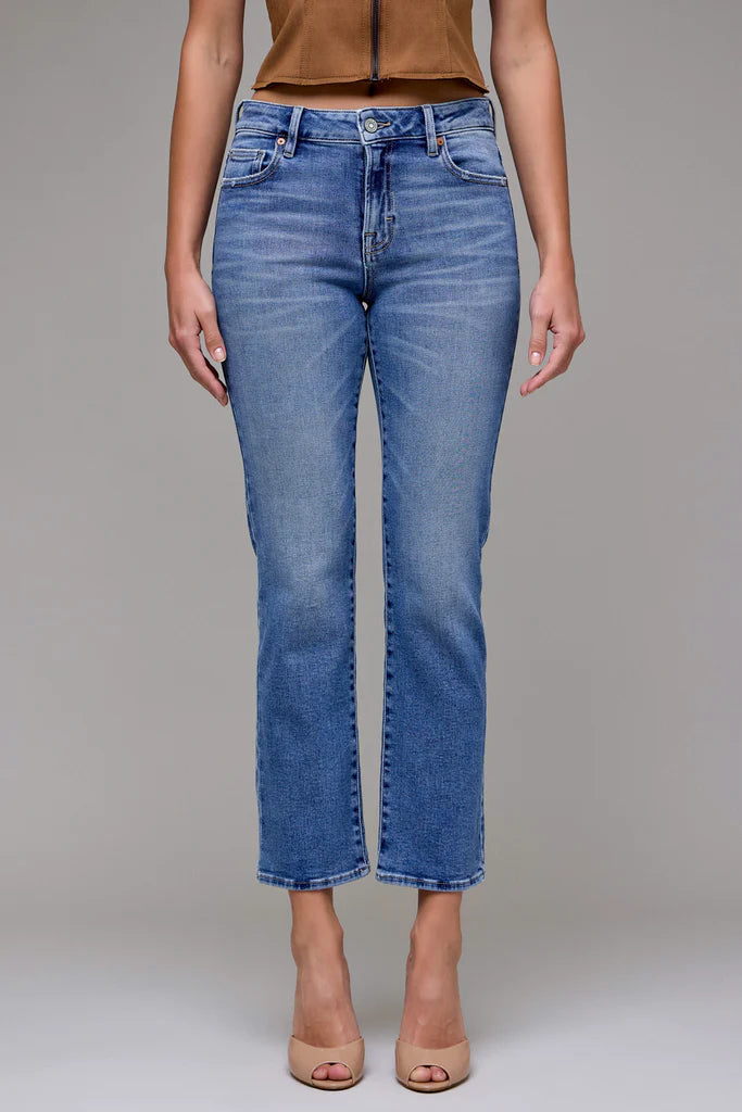 HIDDEN JEAN QUINN HIDDEN MEDIUM WASH MID RISE SKINNY – Bubble Lounge ...